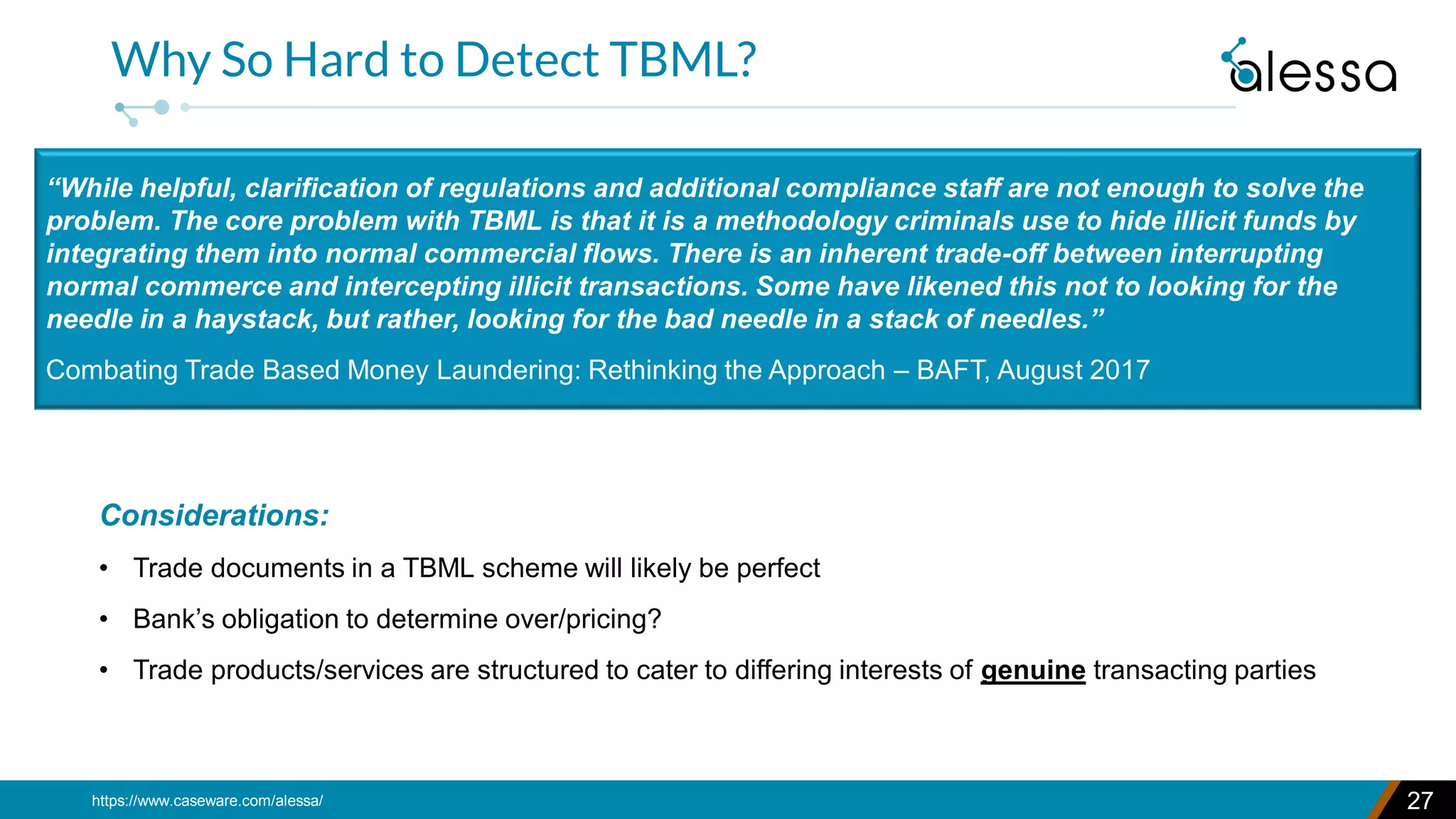 Trade-Based Money Laundering: What Compliance Professionals Need to ...