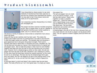 AS Example- Alessi2 | PPT | Design | Fine Art