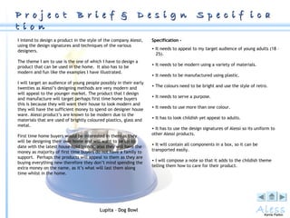 AS Example- Alessi2 | PPT | Design | Fine Art