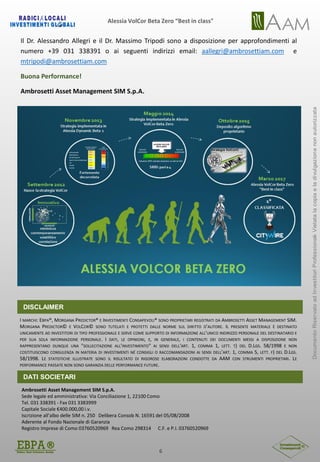 ALESSIA VOLCOR BETA ZERO "Best in class" | PDF