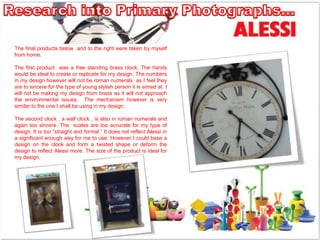 Alessi Clock | PPTX
