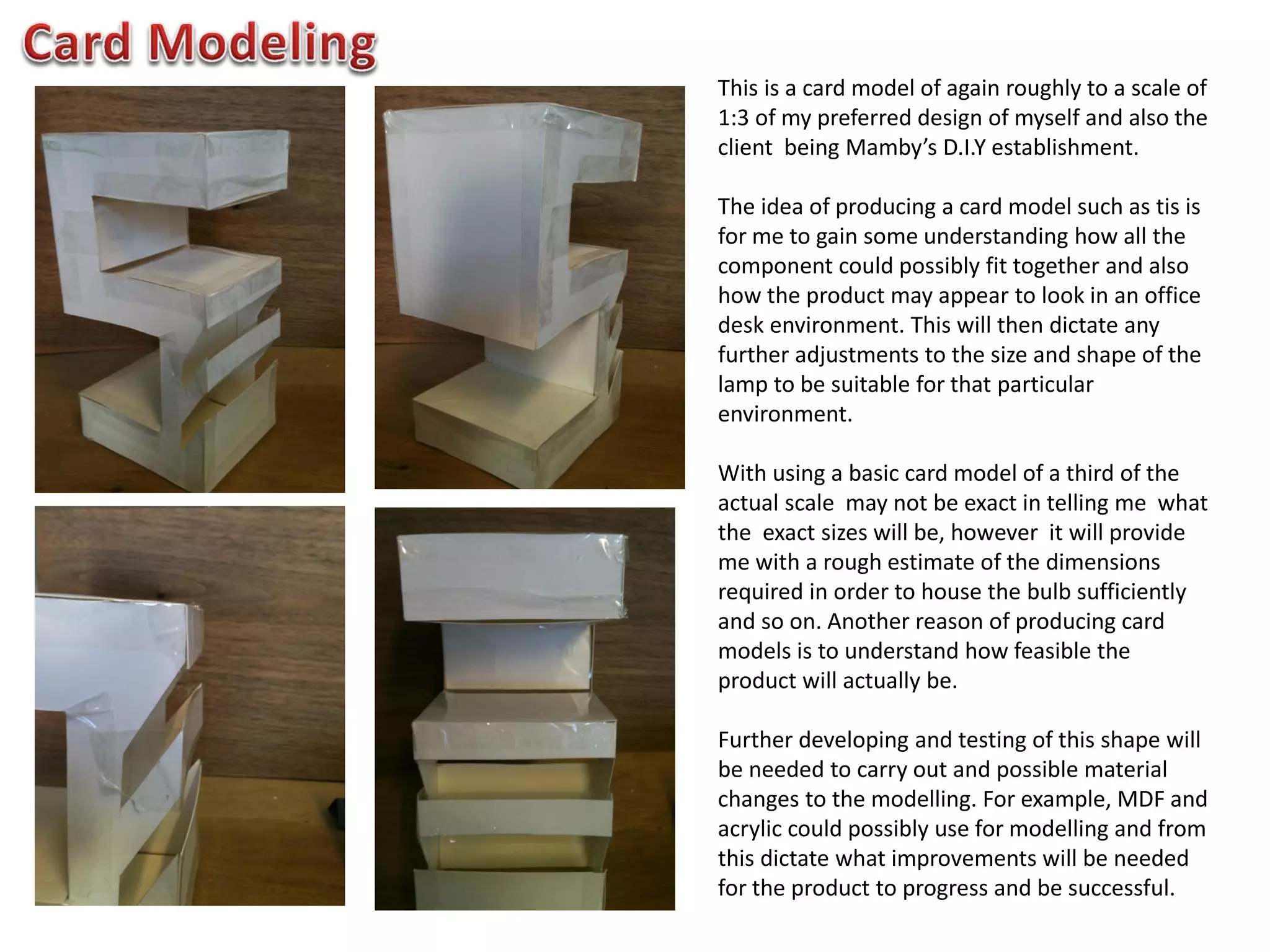 Alessi inspired lamp and desk tidy | PPT