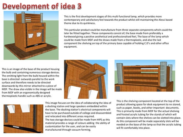 Alessi inspired lamp and desk tidy | PDF | Candle and Soap Making ...