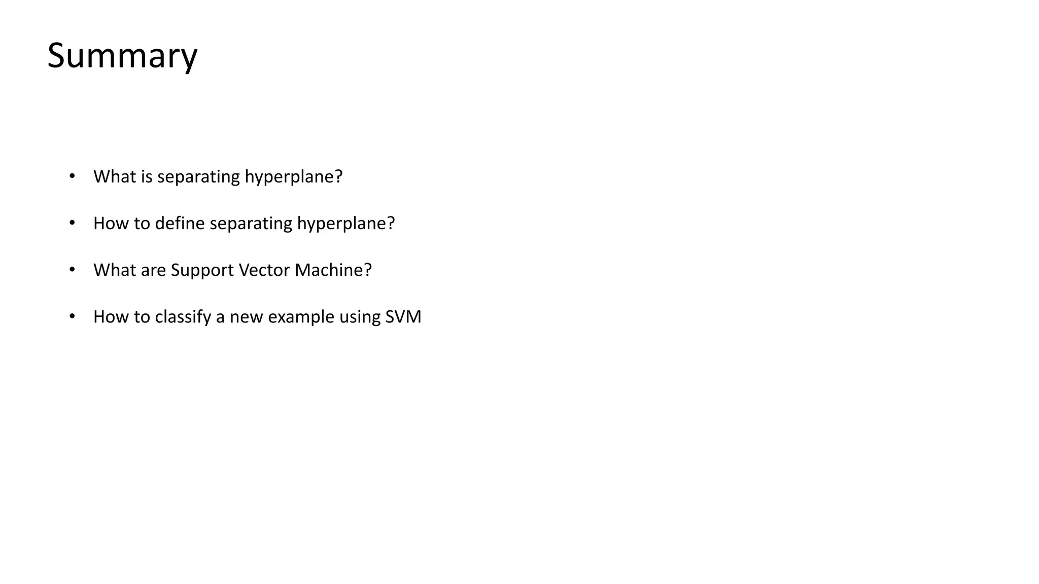 Machine learning Support vector Machine case study which implies | PDF