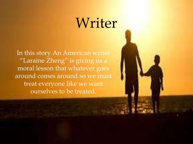 A lesson from son to father | PPT