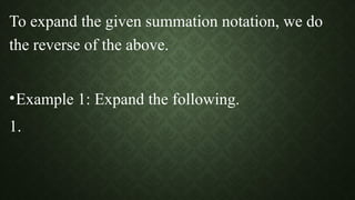 A lesson in Statistics Summation notation.pptx
