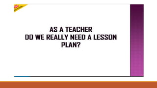 Lesson planning how to create it. SMART objectives | PPTX