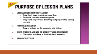 Lesson planning how to create it. SMART objectives | PPTX
