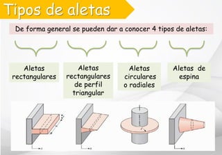 Aletas o superficies extendidas - Ana Ocando | PDF
