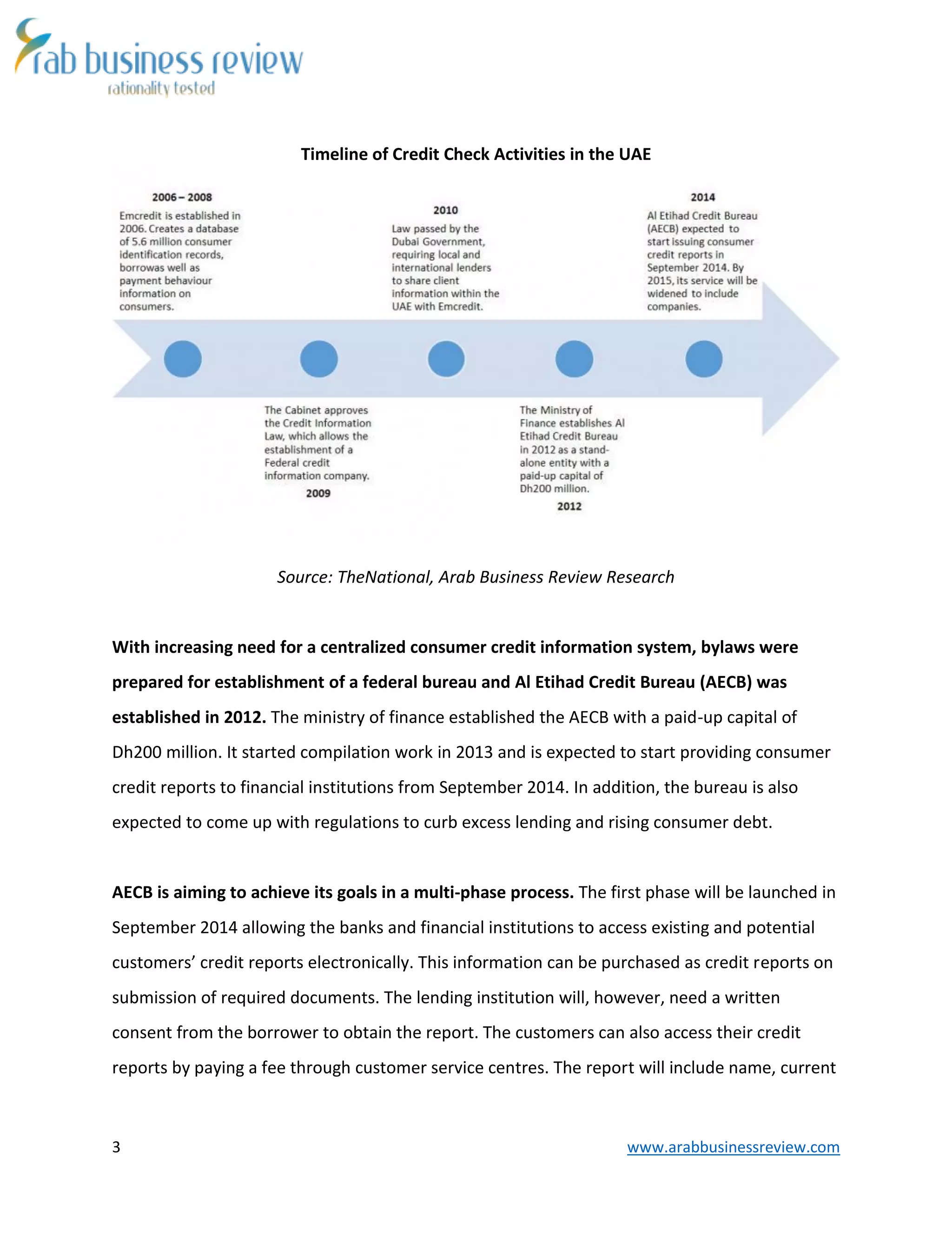 Al etihad credit bureau | PDF