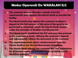 ISLAMIC BANKING INSTRUMENTS IN APLLYING OF LETTER OF CREDIT (LC) | PPTX