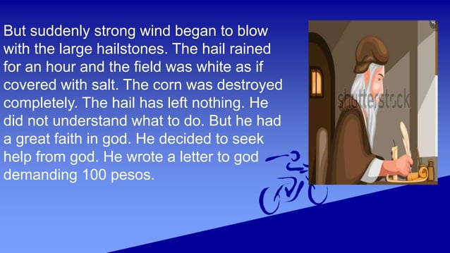 A LETTER TO GOD CLASS 10TH ENGLISH TEXT BOOK | PPTX