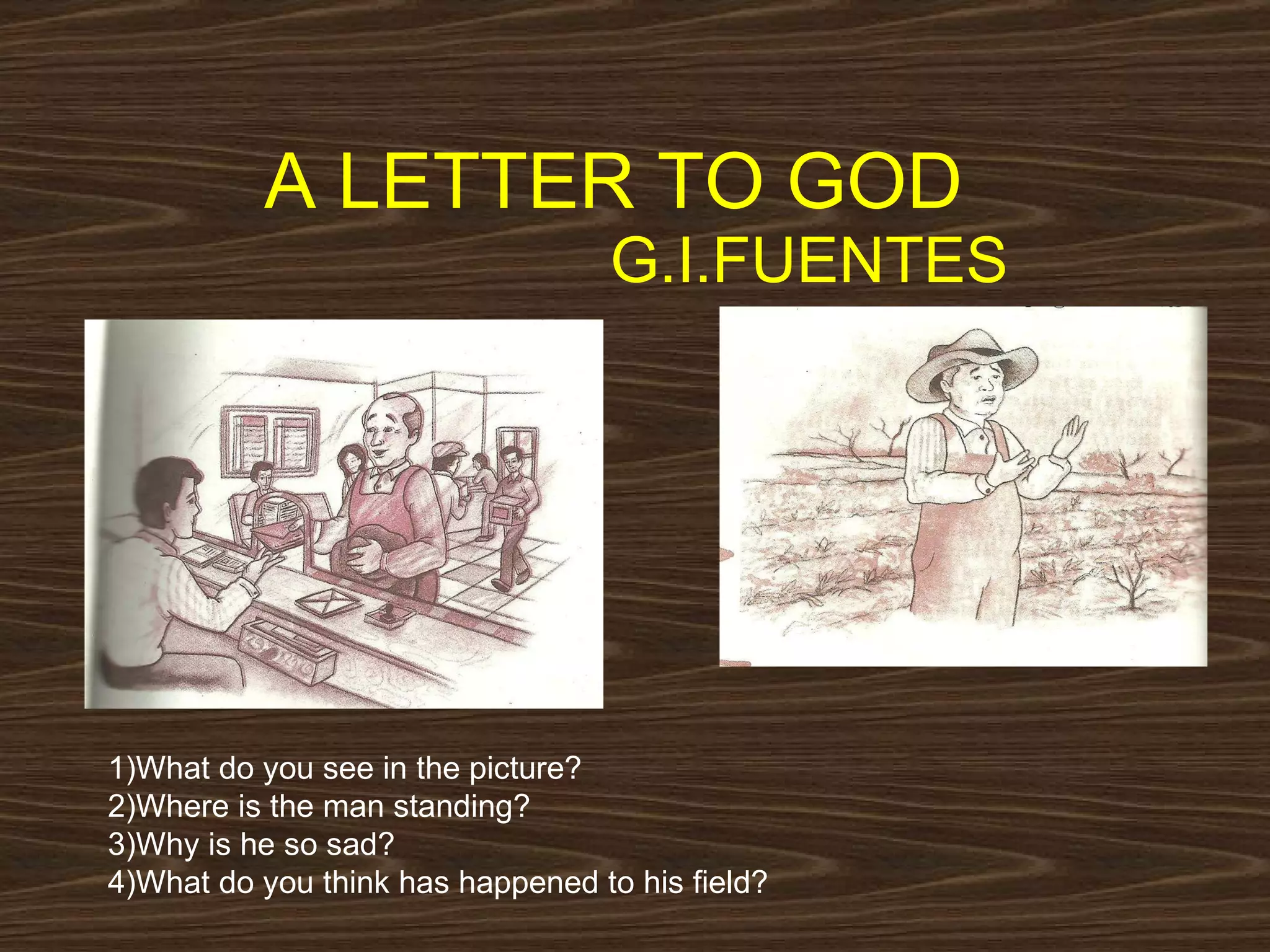 A letter to god | PPT