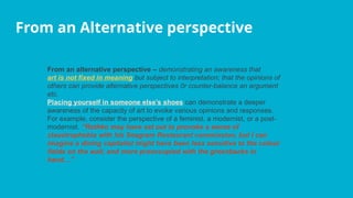 A Level Art Personal Study - Writing the essay.pptx