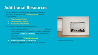 A Level Art Personal Study - Writing the essay.pptx