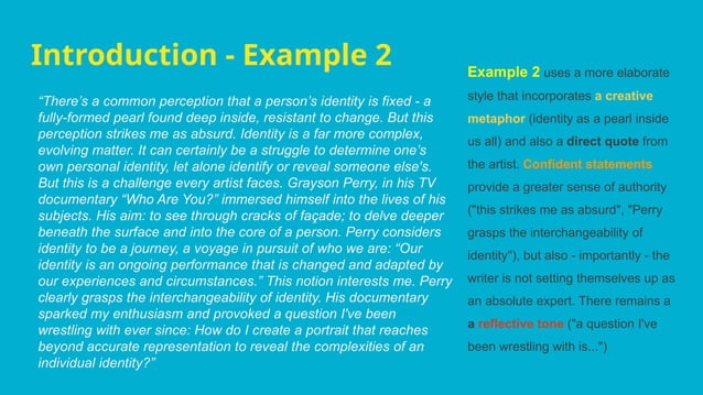 A Level Art Personal Study - Writing the essay.pptx