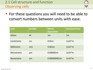 A level Biology - Cells, Viruses and Reproduction of Living Things | PPTX