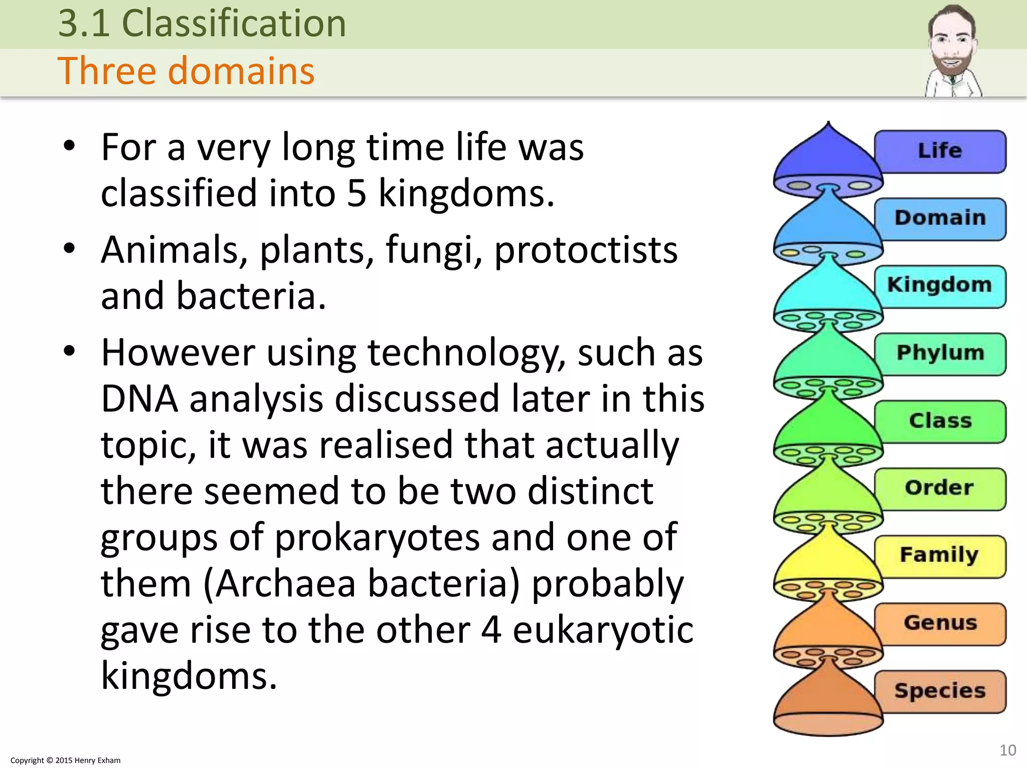 A Level Biology - Classification and Biodiversity | PPTX