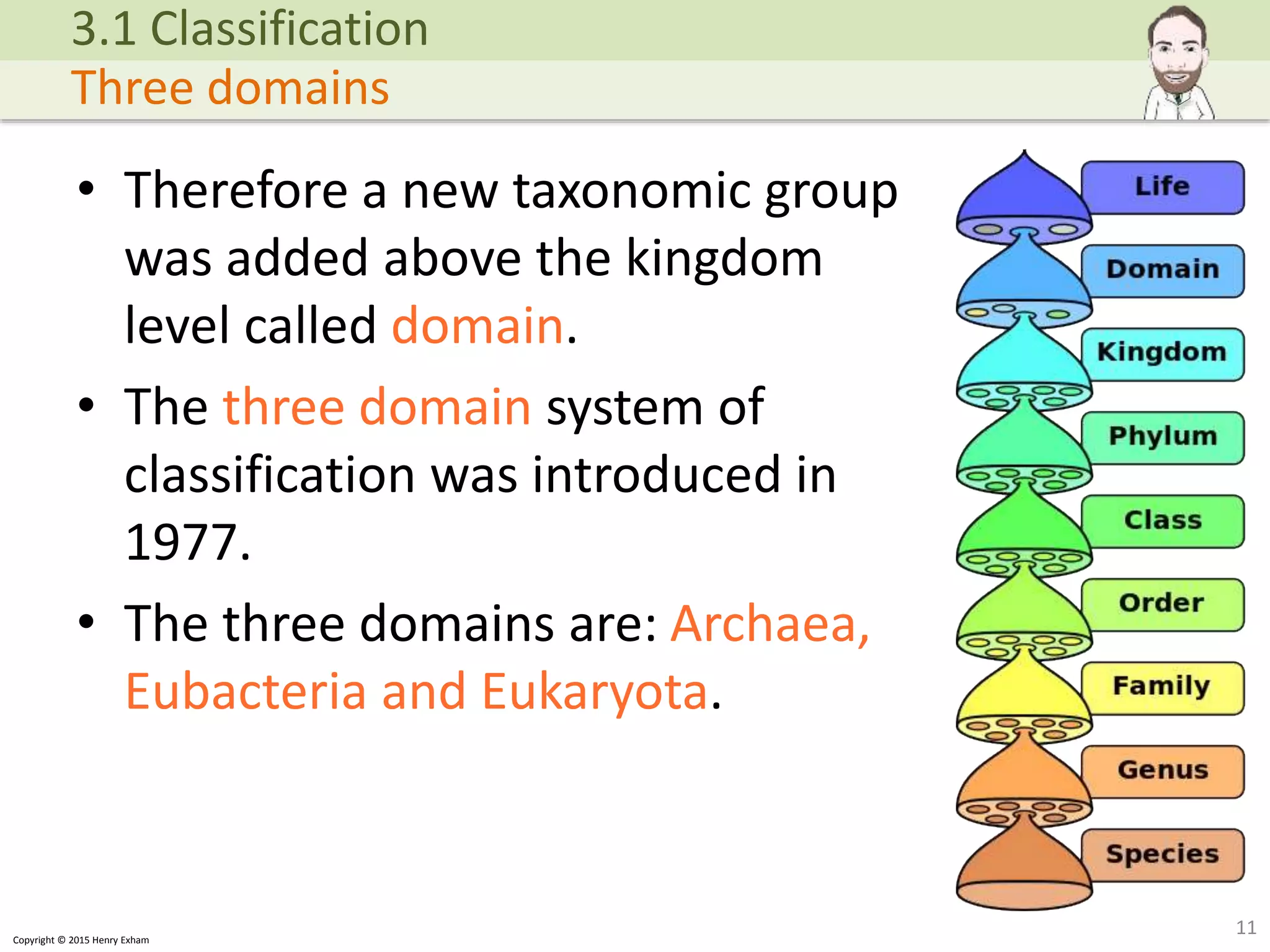 A Level Biology - Classification and Biodiversity | PPTX