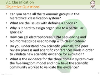 A Level Biology - Classification and Biodiversity | PPTX