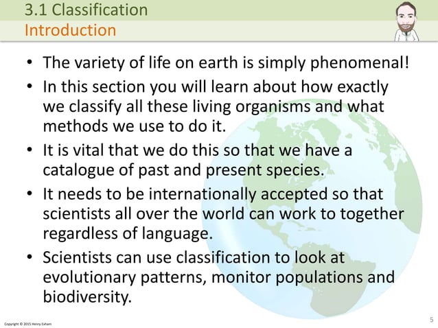 A Level Biology - Classification and Biodiversity | PPTX