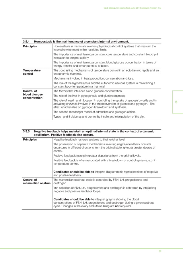 A level biology specification | PDF