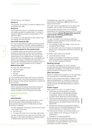 A level biology specification | PDF