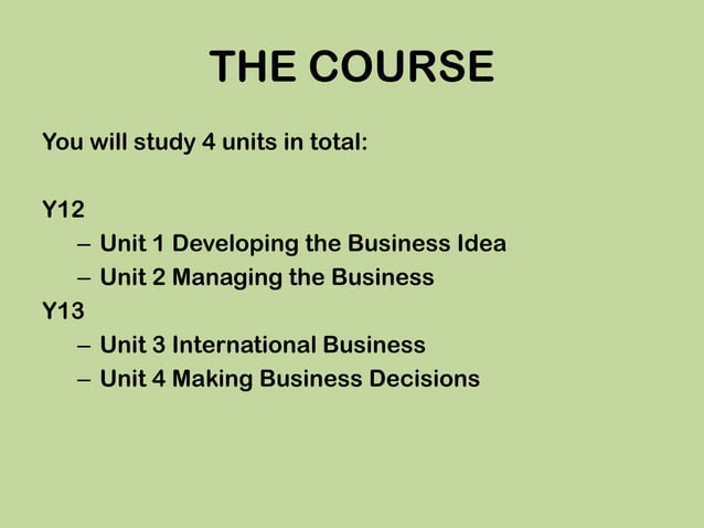 A level business_guidance&expectations | PPTX