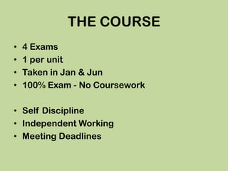 A level business_guidance&expectations | PPTX