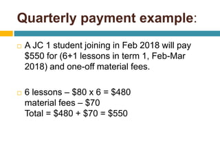 A LEVEL Chemistry Tuition | PPT