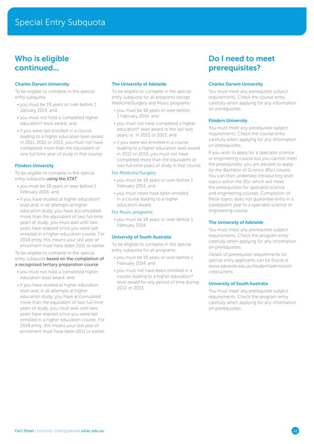A level conversion table to atar | PDF | Undergraduate Education ...