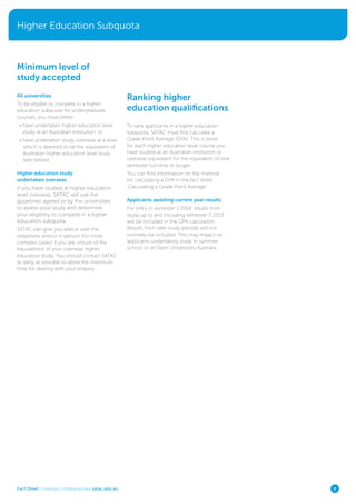 A level conversion table to atar | PDF