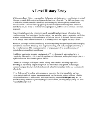A Level History Essay.pdf