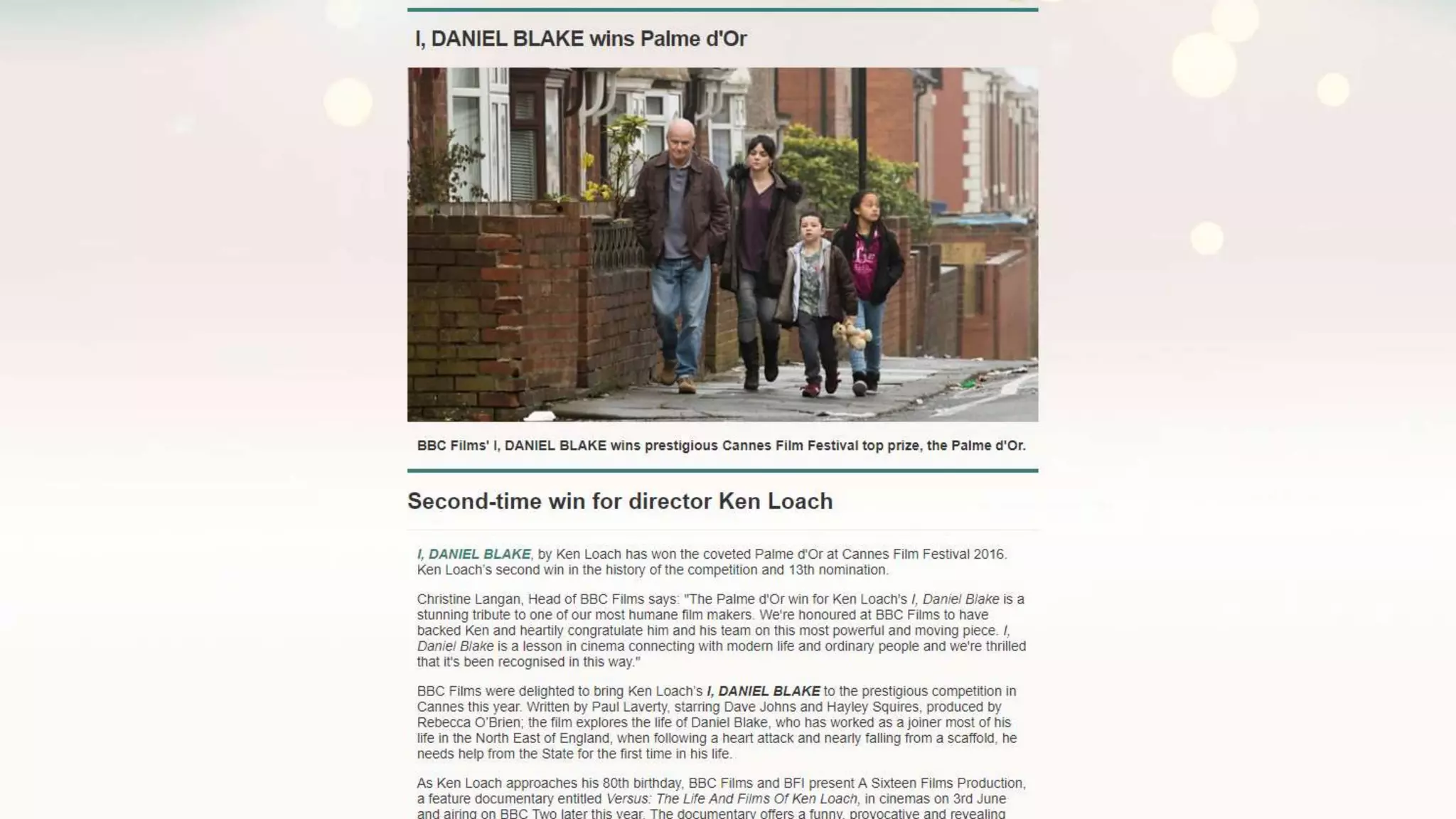 I, Daniel Blake Marketing | PPTX