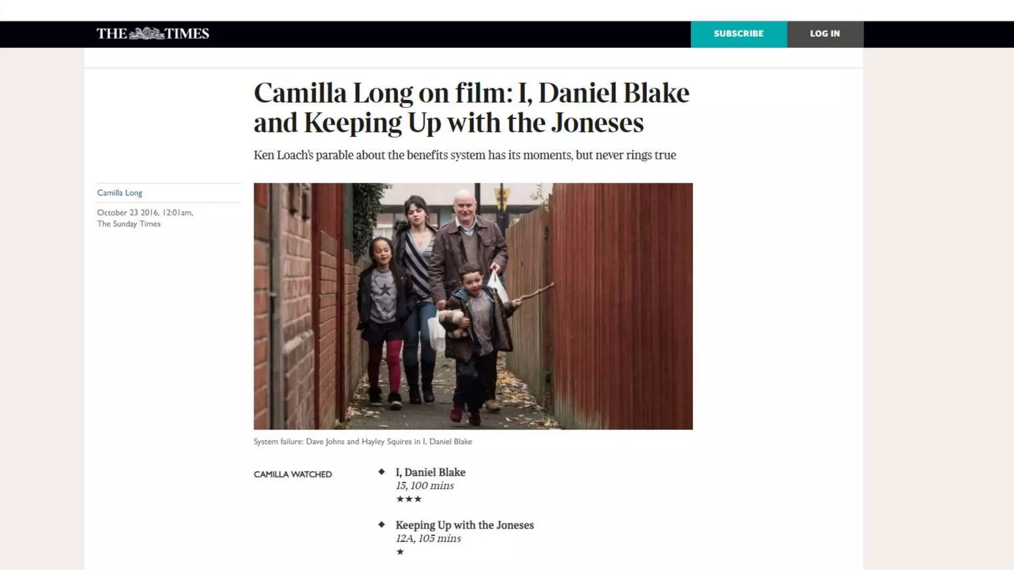 I, Daniel Blake Marketing | PPTX