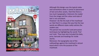 A level magazine examples | PPTX