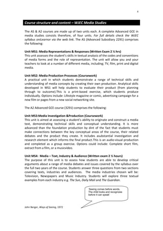 Alevelmediahandbook13 14 | PDF