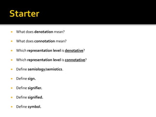 A level media representation lesson 3 stereotypes, countertypes and ...