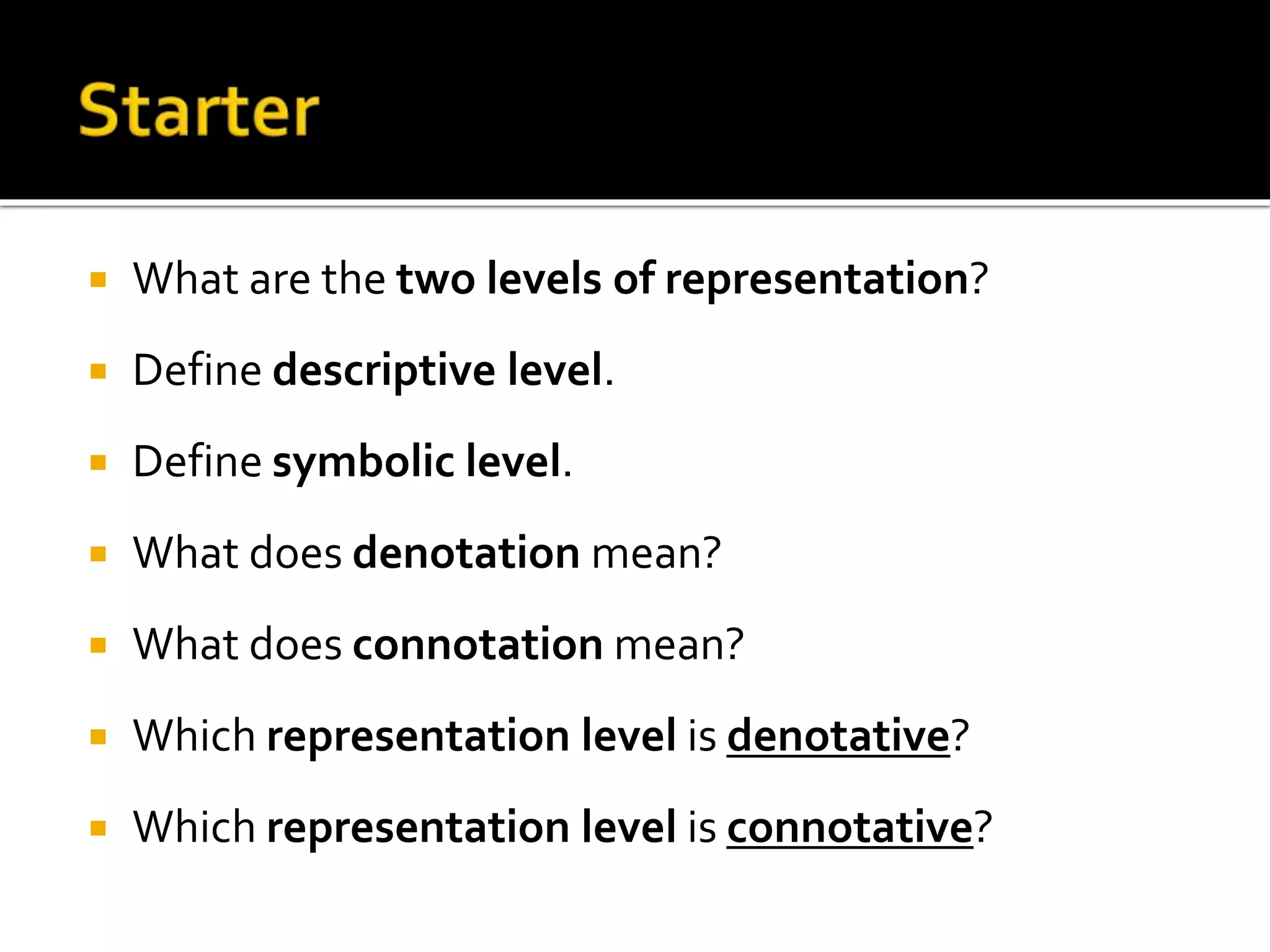 A level Representation_Stereotypes, countertypes and archetypes | PPTX