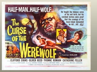 A level media studies y2 C1SA Kiss of The Vampire media language and representation | PPTX