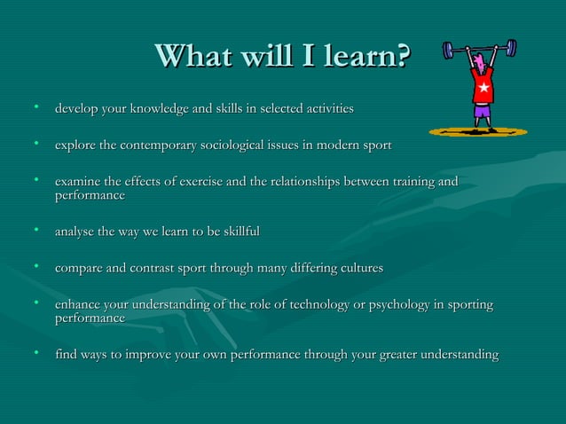 A Level Physical Education | PPT