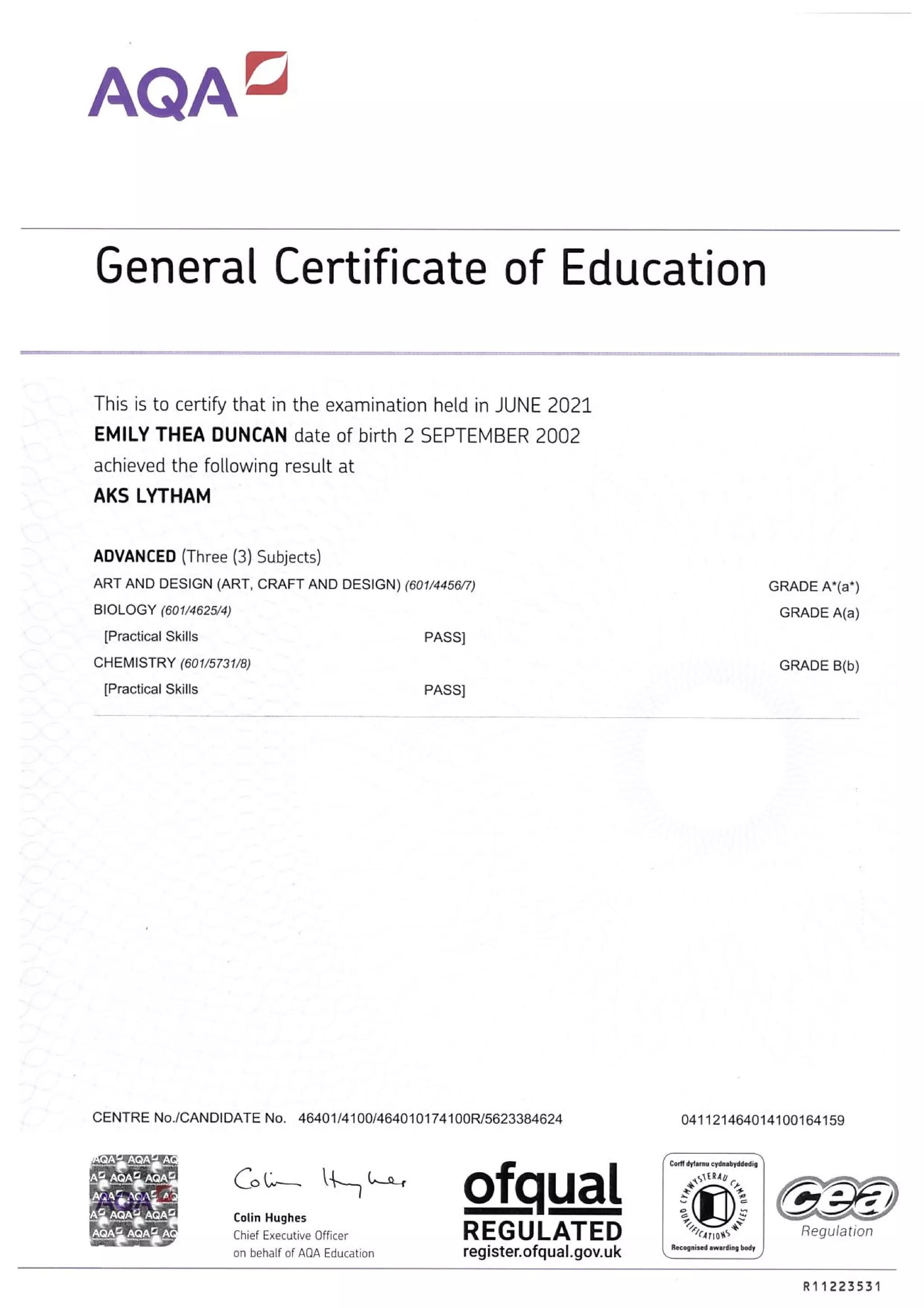 A levels certificates.pdf