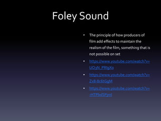 Film sound | PPTX