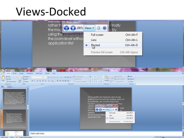 Windows Magnifier Tool Ppt