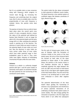 JOURNEY OF THE UNIVERSE FROM BIRTH TO REBIRTH WITH INSIGHT INTO THE UNIFIED INTERACTION OF ...