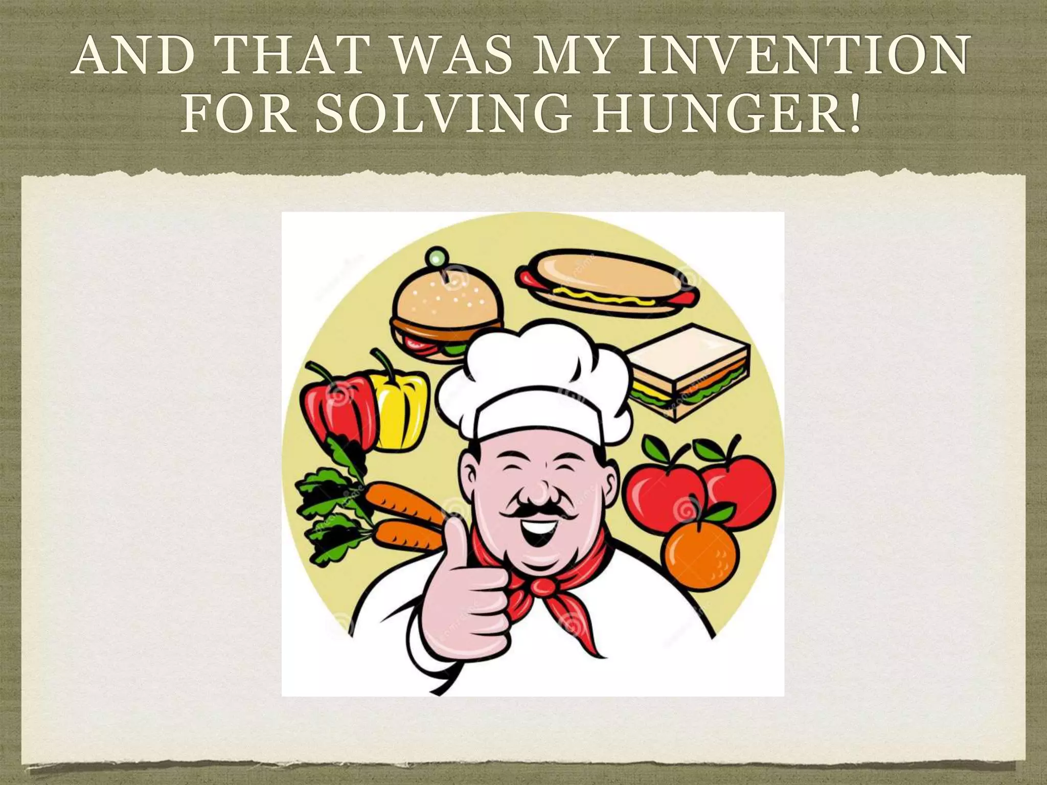 Stop Hunger Invention | PPT