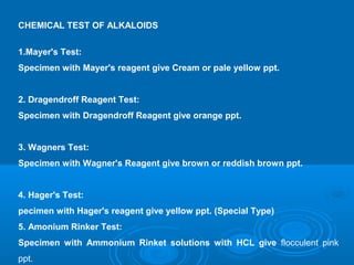 Alkaloids | PPT