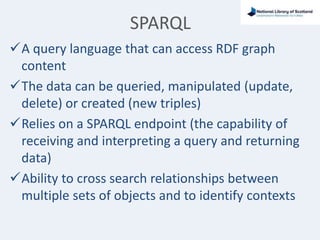 Linked data experiments at the National Library of Scotland / Alexandra ...