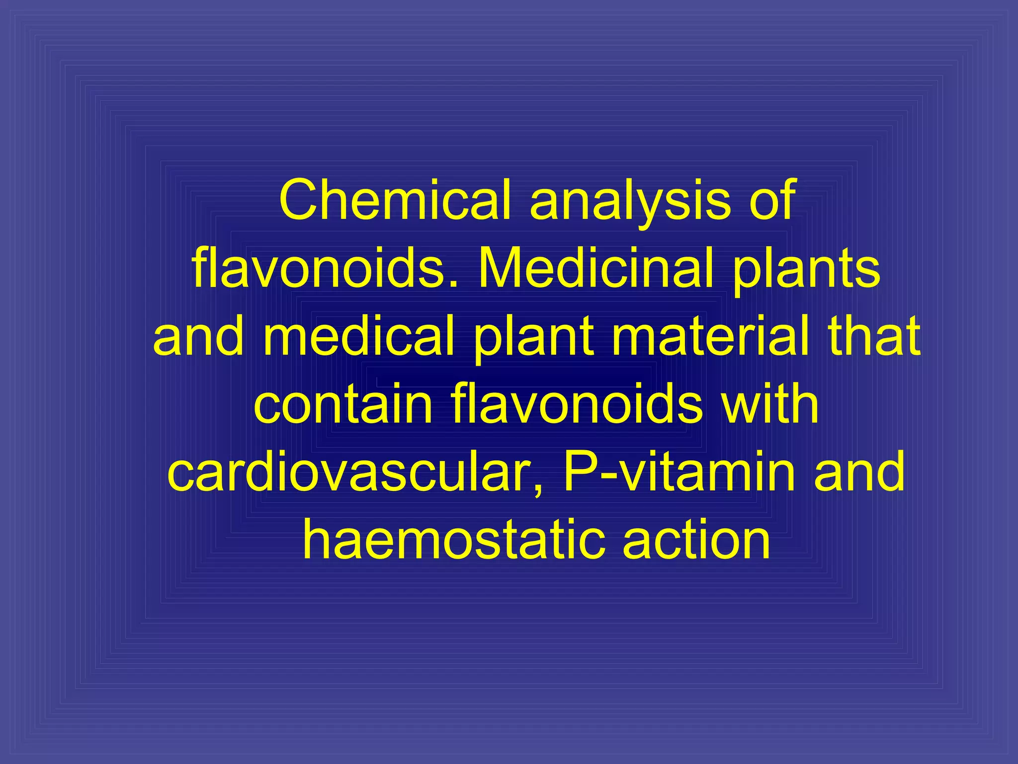 flavonoids | PPT
