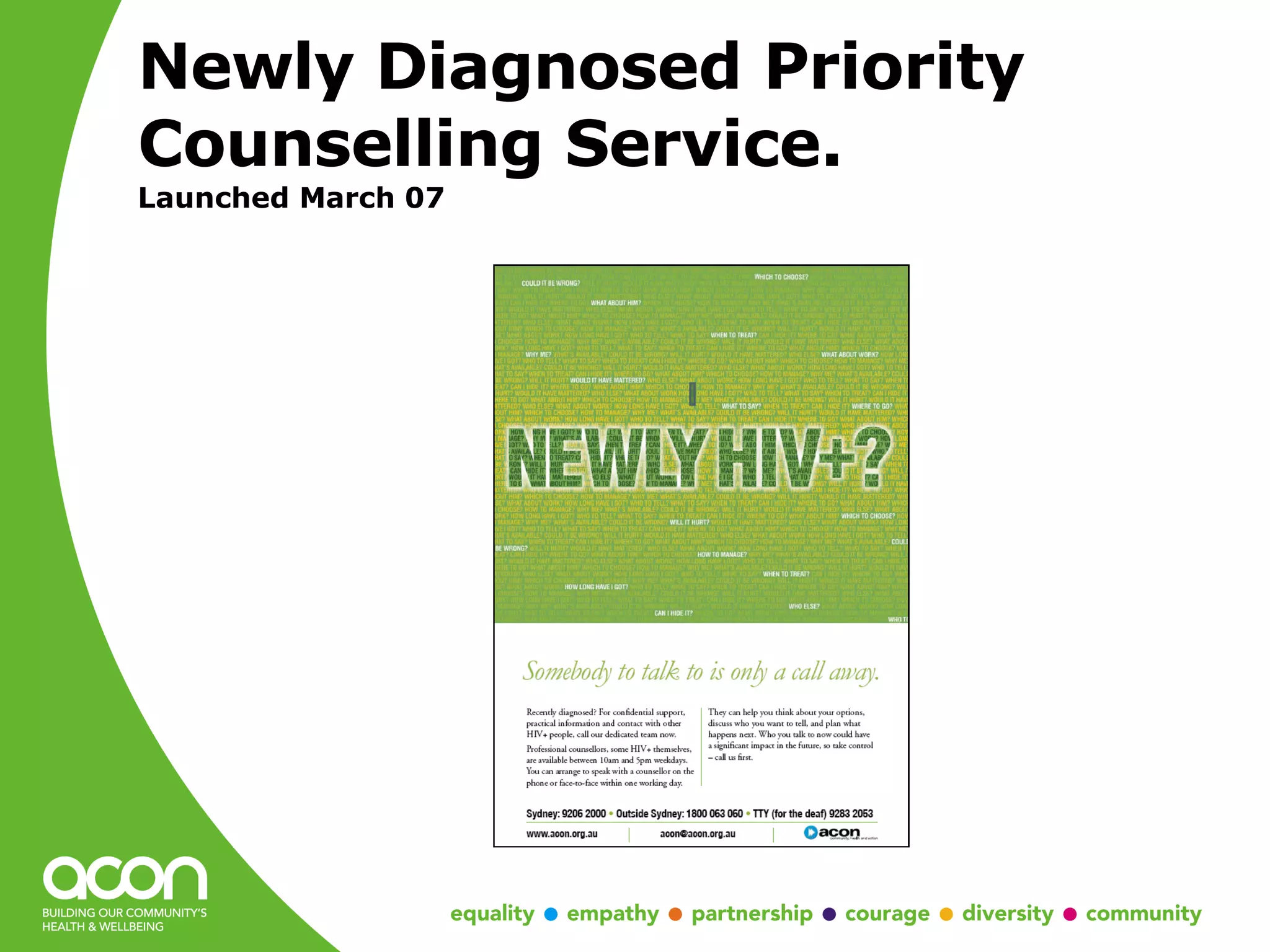 ACON Health Maintenance | PPT